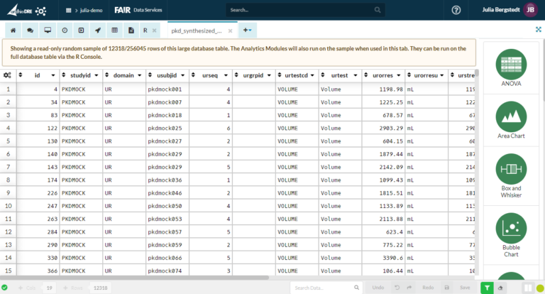 Work on Larger Data with the New Data Table Sampling Feature
